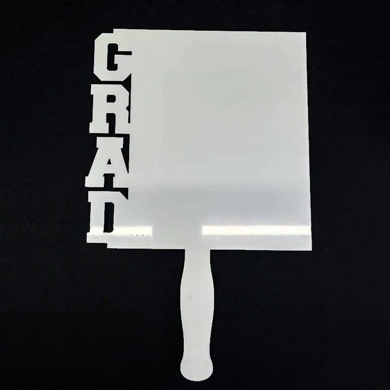 Sublimation GRAD Paddle Small MDF (BLANK) – Flossie Blanks