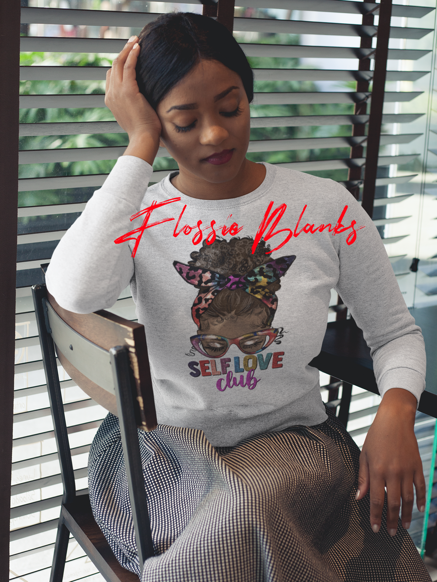 Self Love Club DTF Transfer NEW – Flossie Blanks